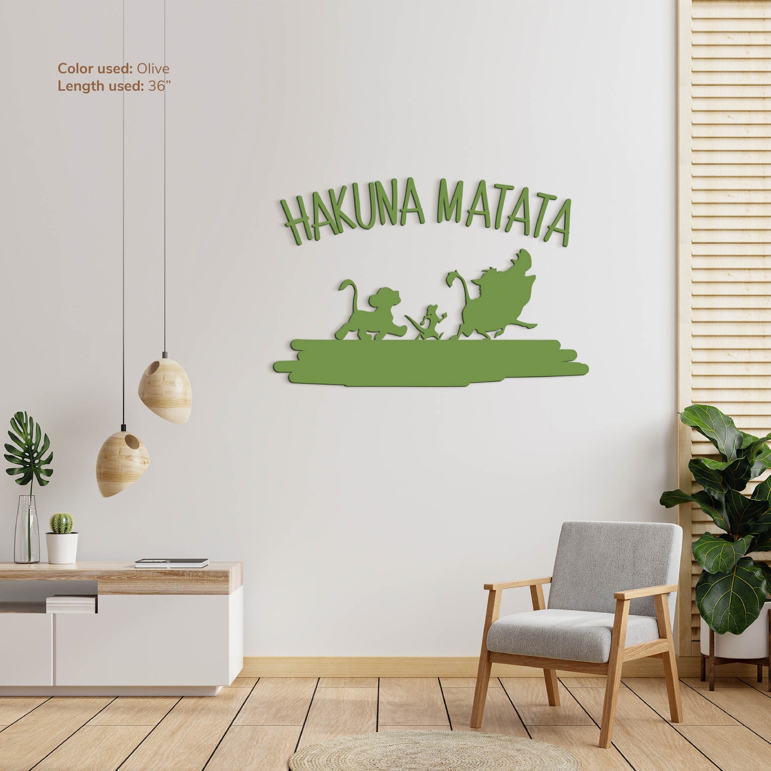 Hakuna Matata Wall Art Disney Hakuna Matata Hakuna Matata Nursery ...