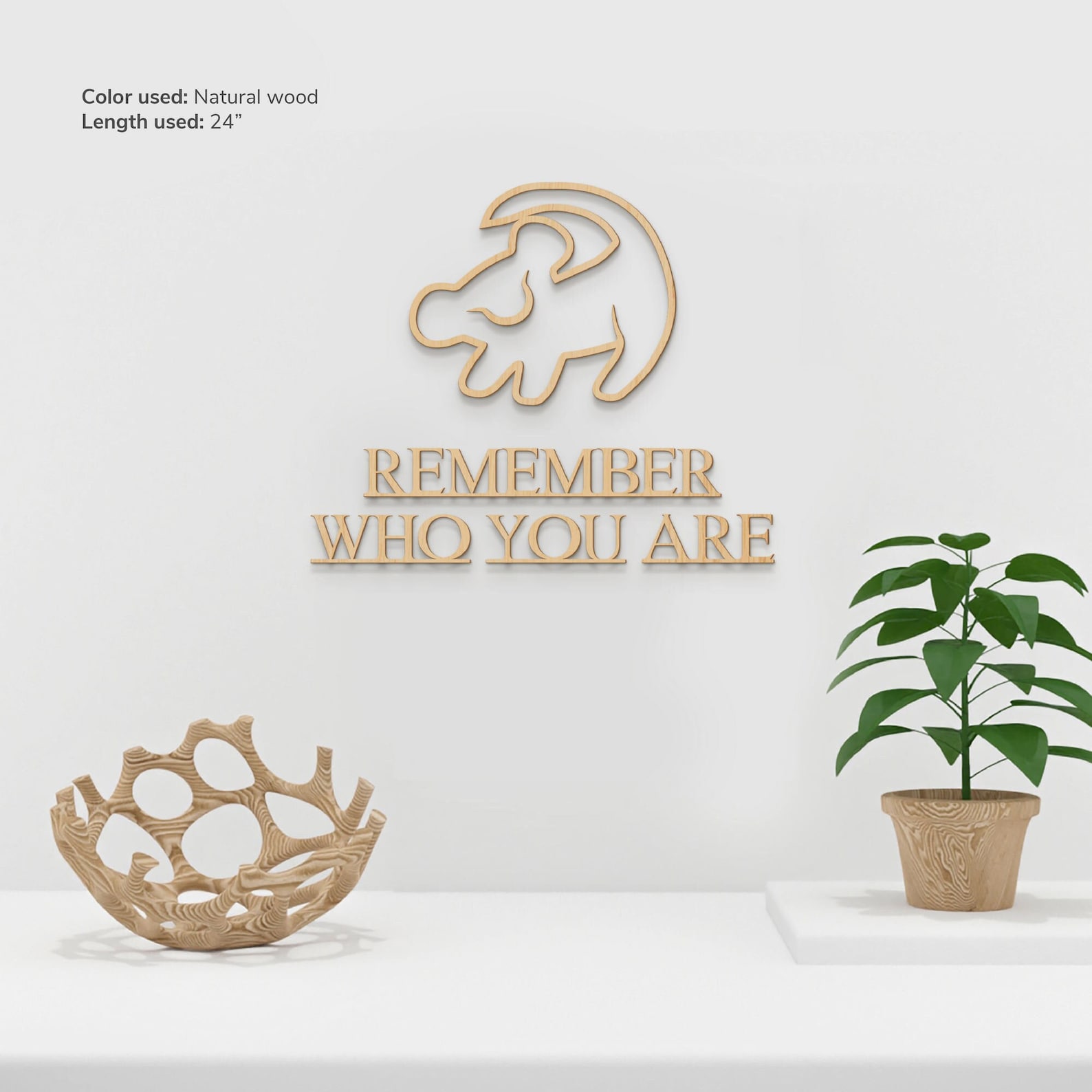 Remember Who You Are Sign Simba Baby Lion King Sign - Etsy