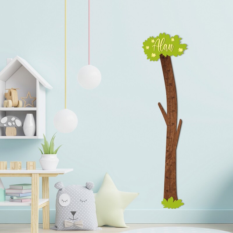 Woodland Growth Chart - Etsy