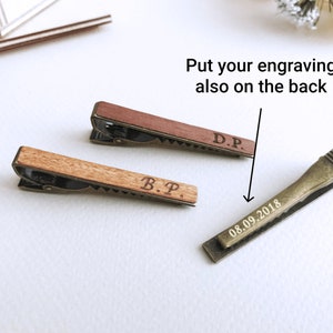 Tie clip personalize Custom Engraved Personalized Tie Clip | Etsy