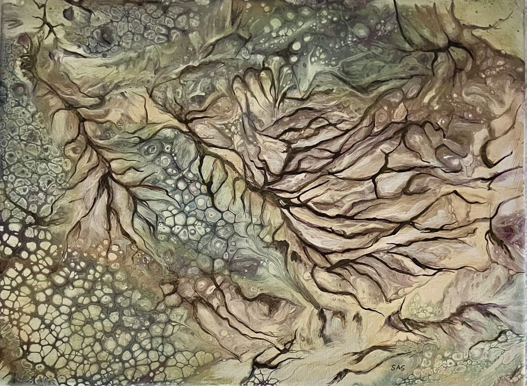 Original Acrylic Abstract Painting Named Passageways by ...