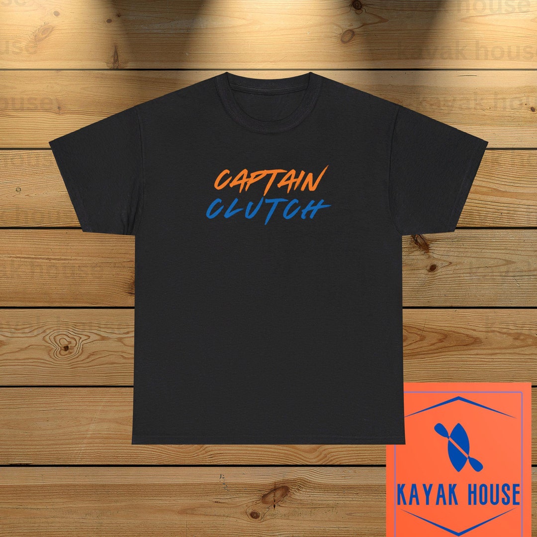 Captain Clutch Jalen Brunson New York Knicks Unisex Heavy Cotton Tee up ...