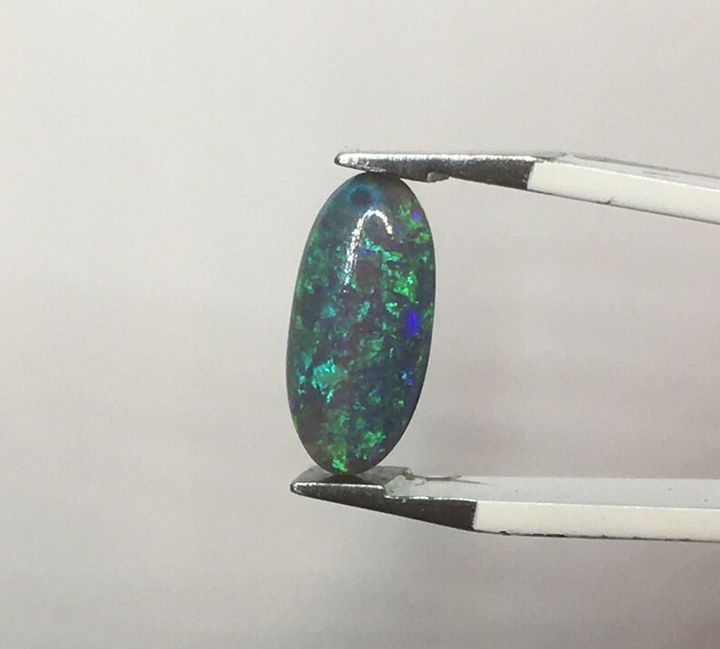 Australian Black Opal - Etsy