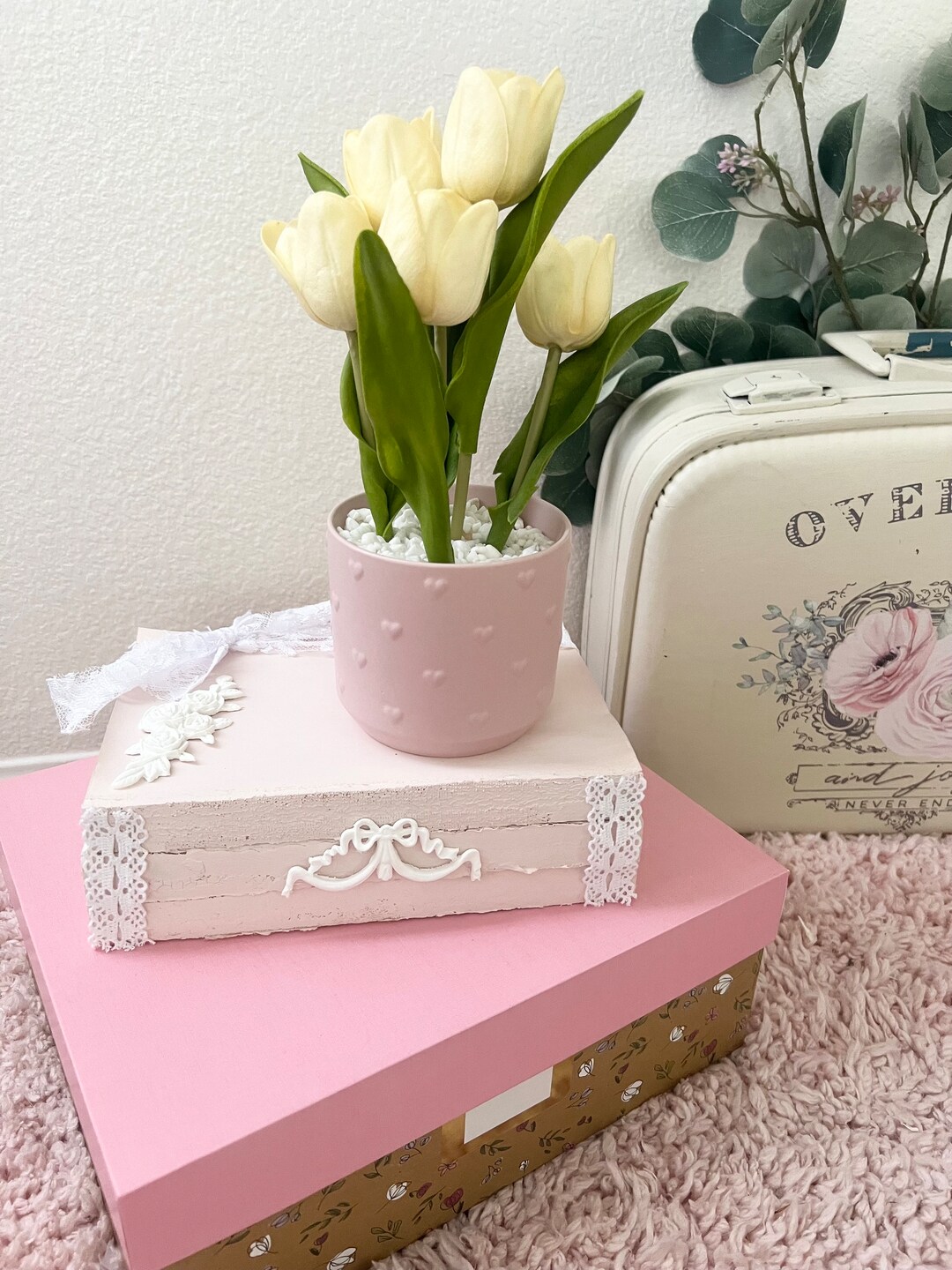 Decorative Book Set Decor Piece Statement Books Entryway Table Decor ...