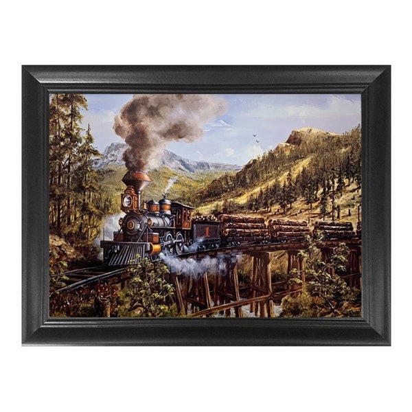 Train Art - Etsy