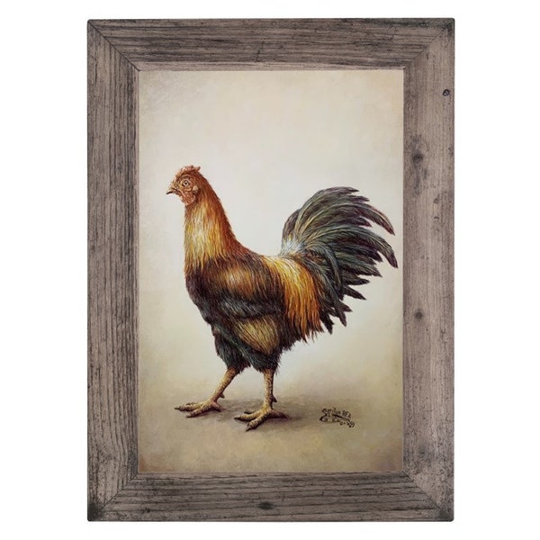 Rooster Framed Art - Etsy