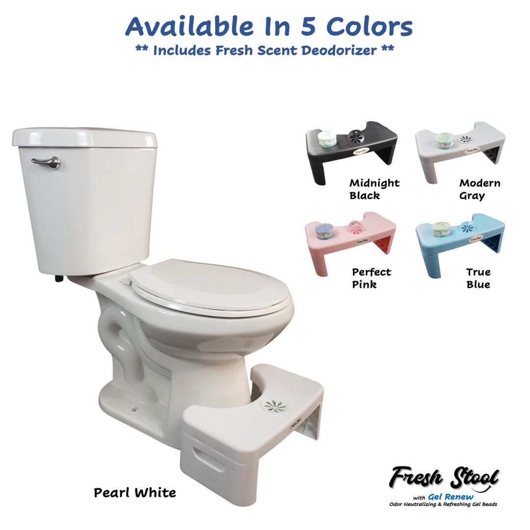 Bathroom Toilet Stool With Freshener | Potty Training Squat Stool for ...