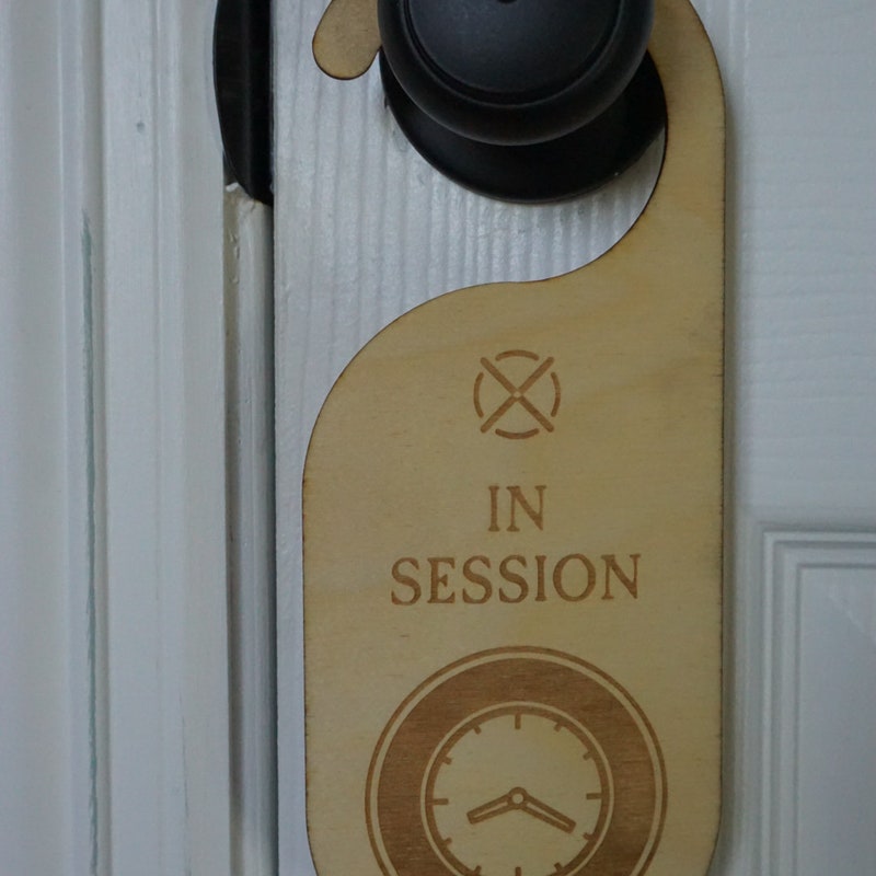 Therapy Door Sign - Etsy