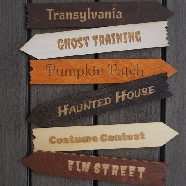 Personalized Directional Signs - Etsy