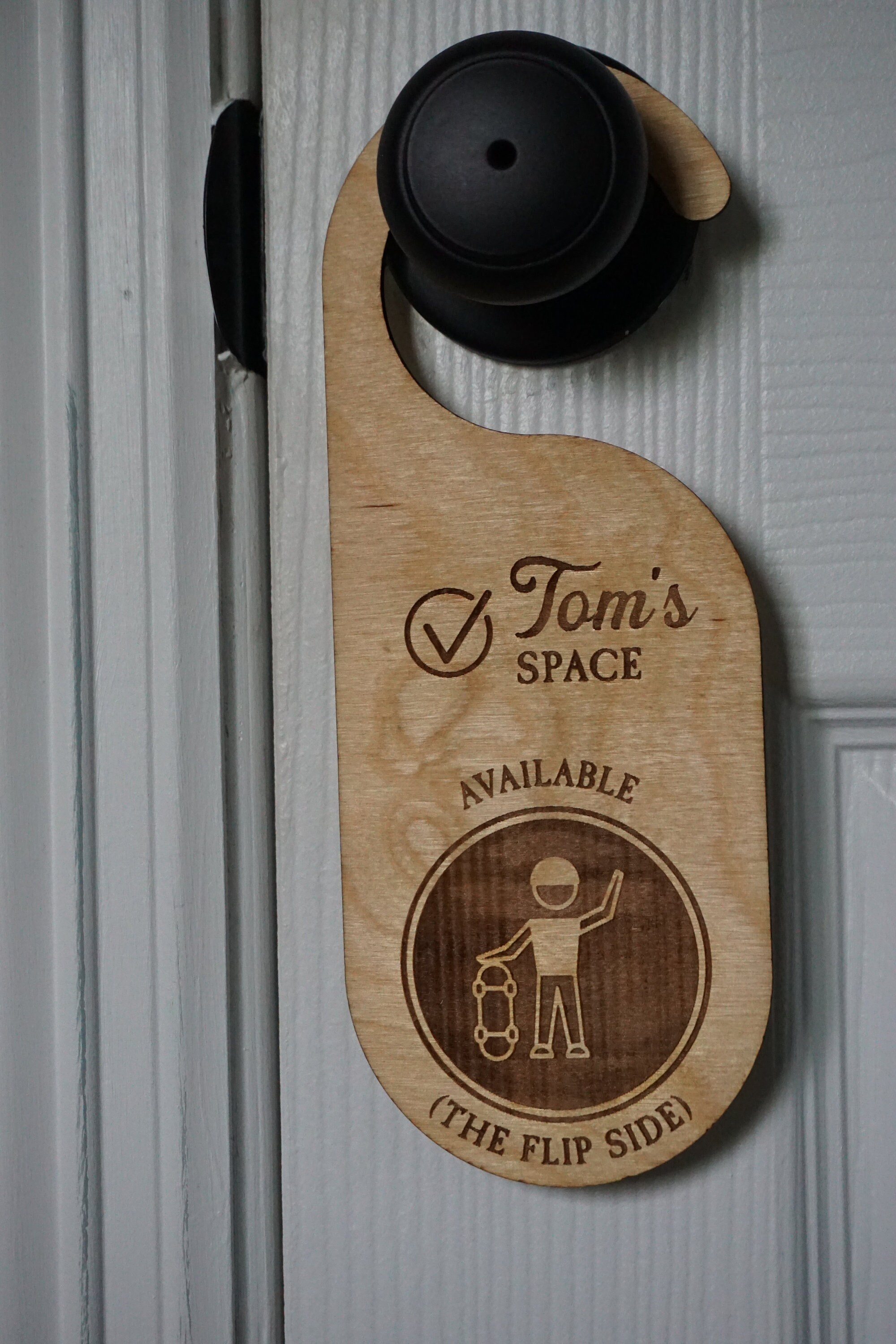 Personalized Kids Room Door Hanger Kids Door Sign Doorknob Hanger Kids ...