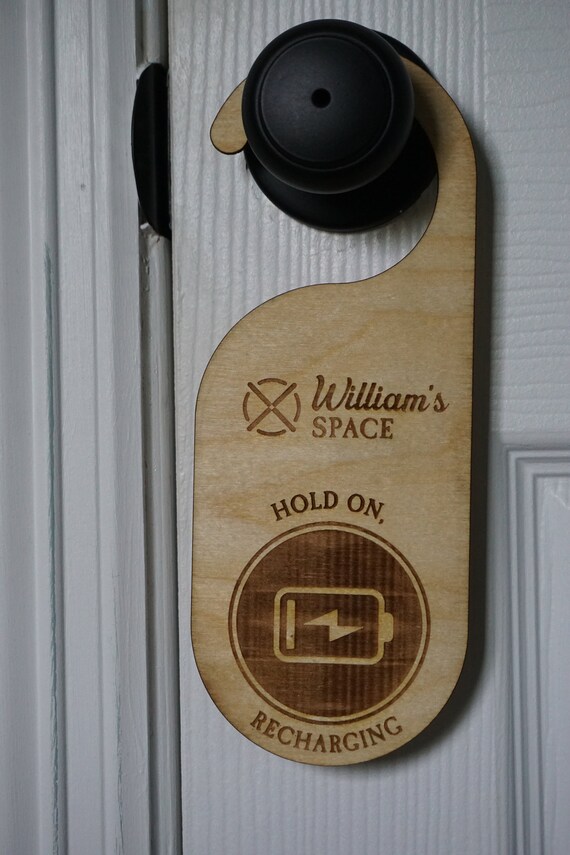 Personalized Kids Room Door Hanger Kids Door Sign Doorknob - Etsy