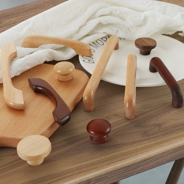 Walnut Drawer Pulls - Etsy