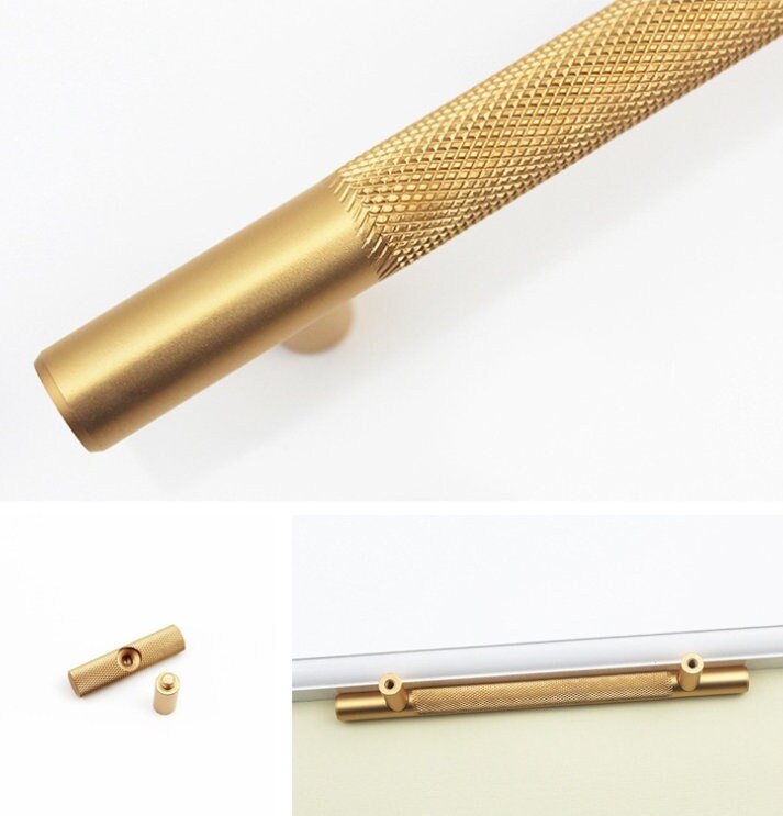 Anti-slip Pattern Aluminum Alloy Gold Drawer Wardrobe Dresser | Etsy