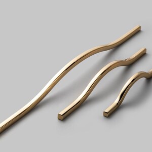 Streamline Drawer Knobs Black Cabinet Dresser Drawer Pulls - Etsy