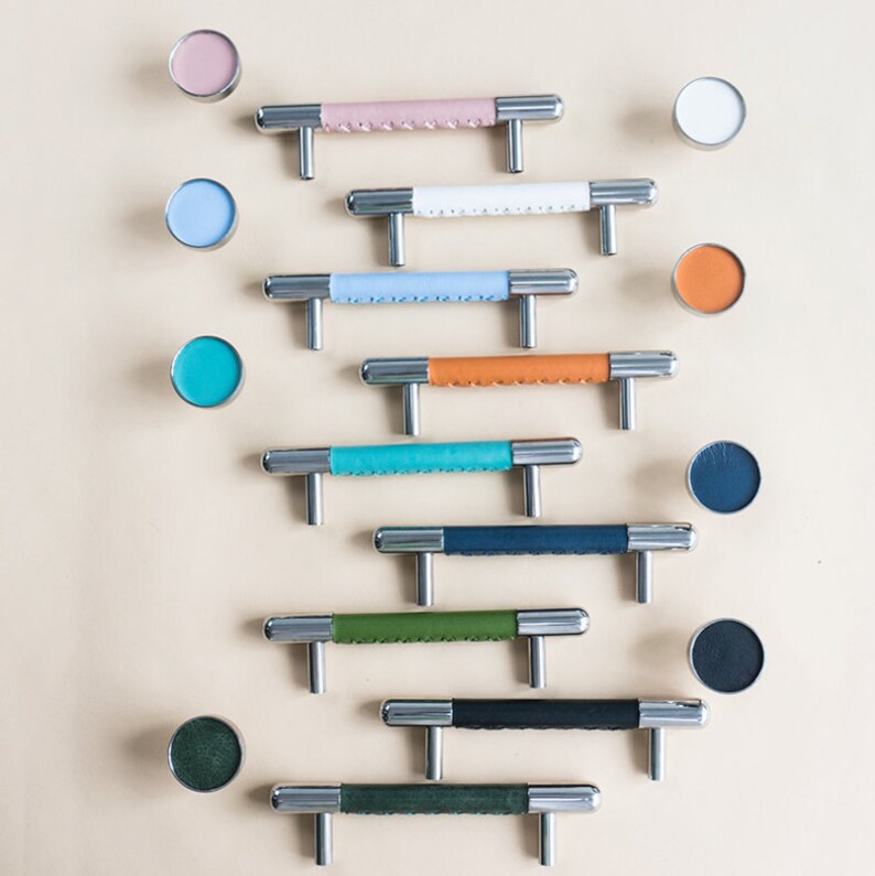 Beautiful Leather Design Stainless Steel Drawer Cabinet | Etsy