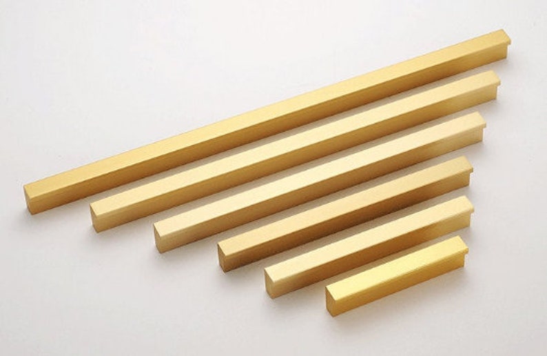 Rose Gold Black Kitchen Cabinet Handles T Handles Modern Knob - Etsy