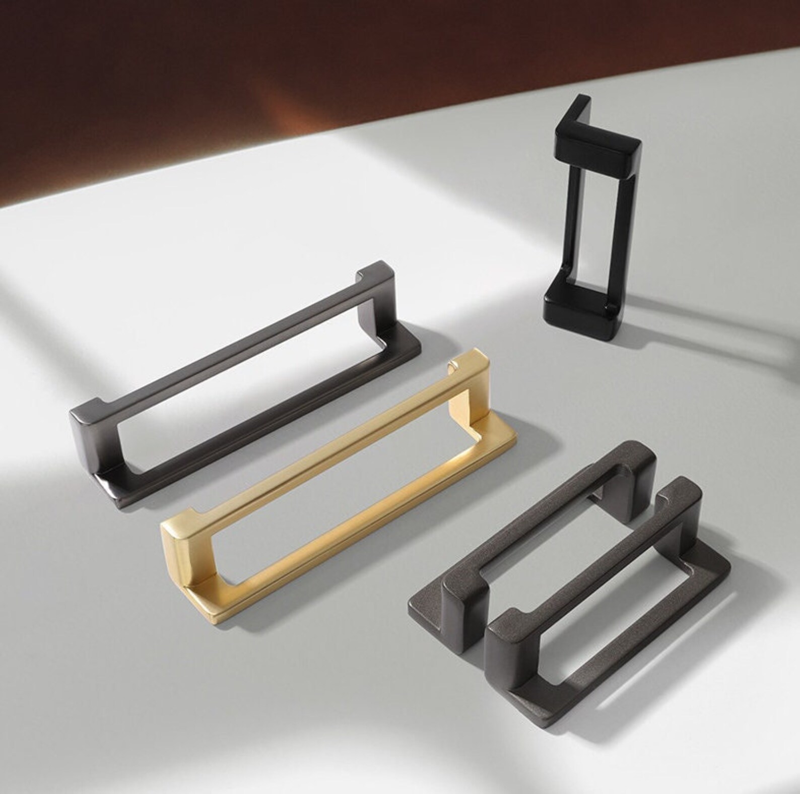 New Style Frame Handles Gold Drawer Dresser Cupboard Pulls - Etsy