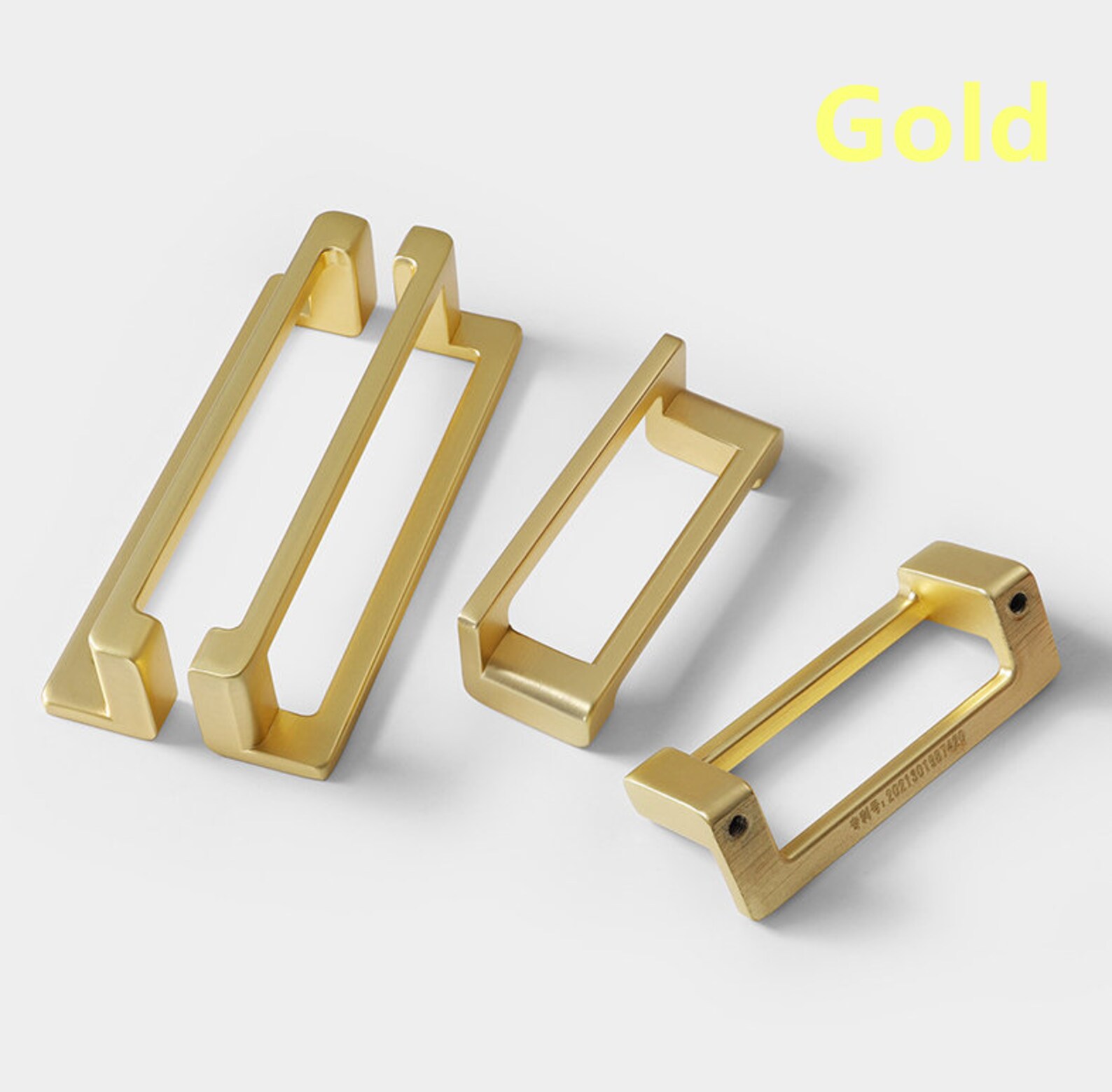 New Style Frame Handles Gold Drawer Dresser Cupboard Pulls - Etsy