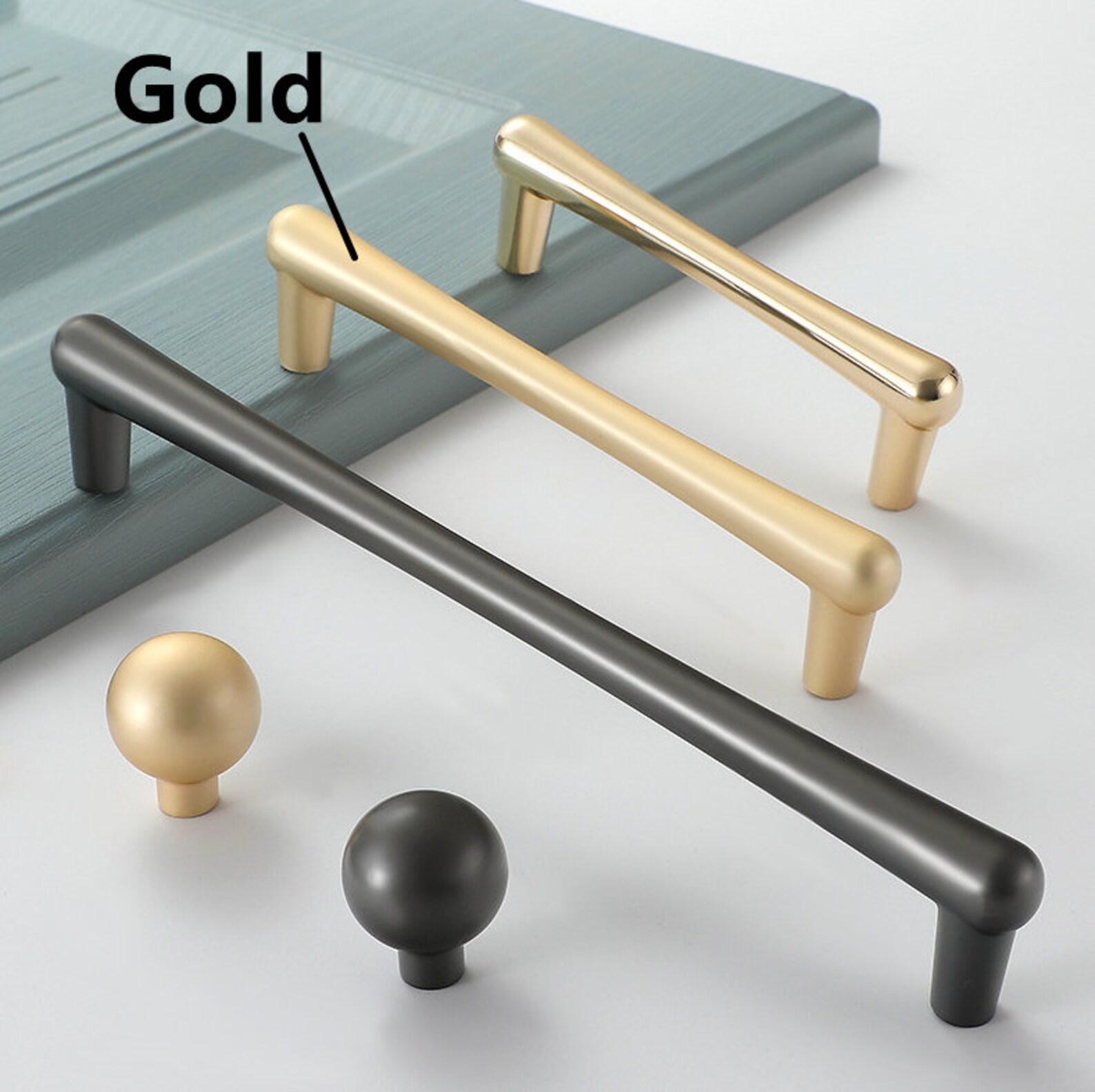 Slim Minimalist Style Heavier Closet Handle Kitchen Cabinet - Etsy
