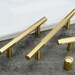 Anti-slip Pattern Handle Black Drawer Pulls Handles Gold T Bar - Etsy