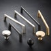 Anti-slip Pattern Handle Black Drawer Pulls Handles Gold T Bar - Etsy