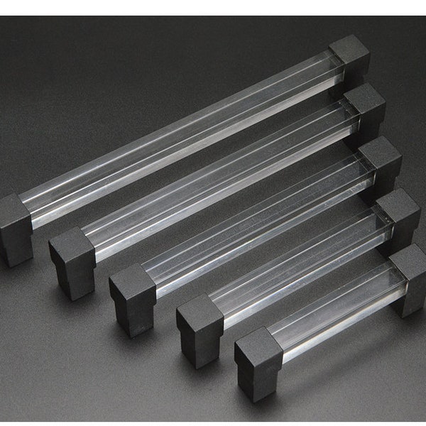 Acrylic Drawer Handles - Etsy