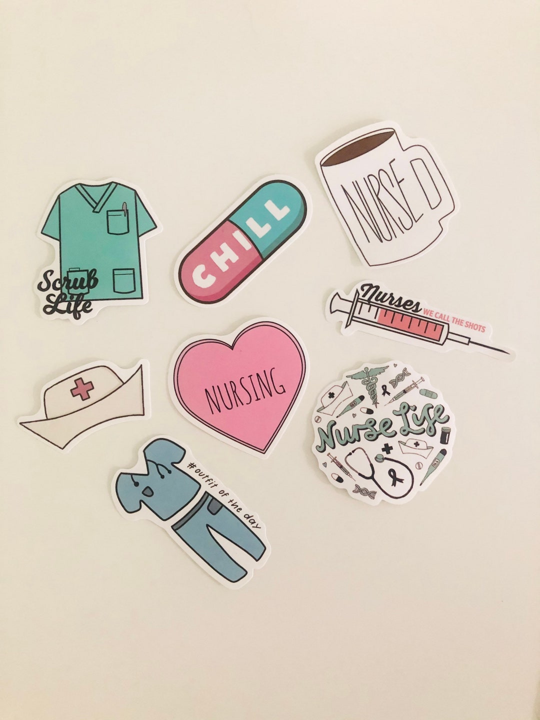 Nursing / Health Care Sticker Pack or Individuals - Etsy