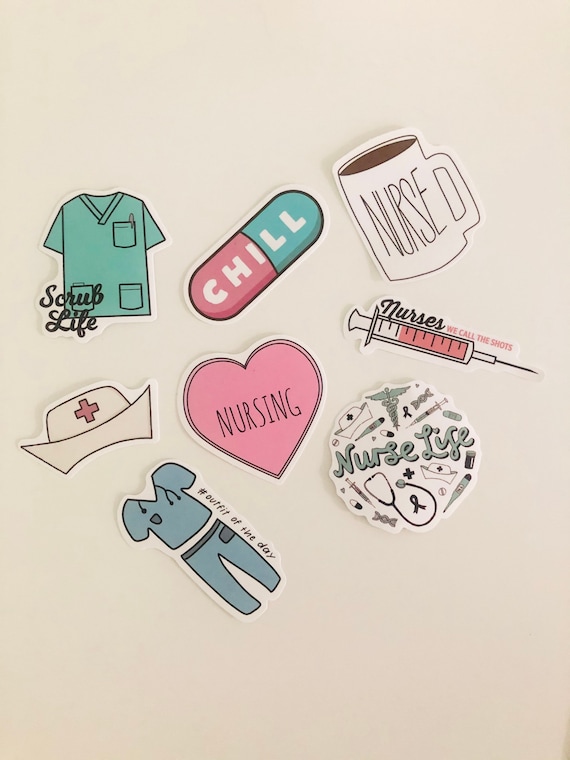 Nursing / Health Care Sticker Pack or Individuals - Etsy