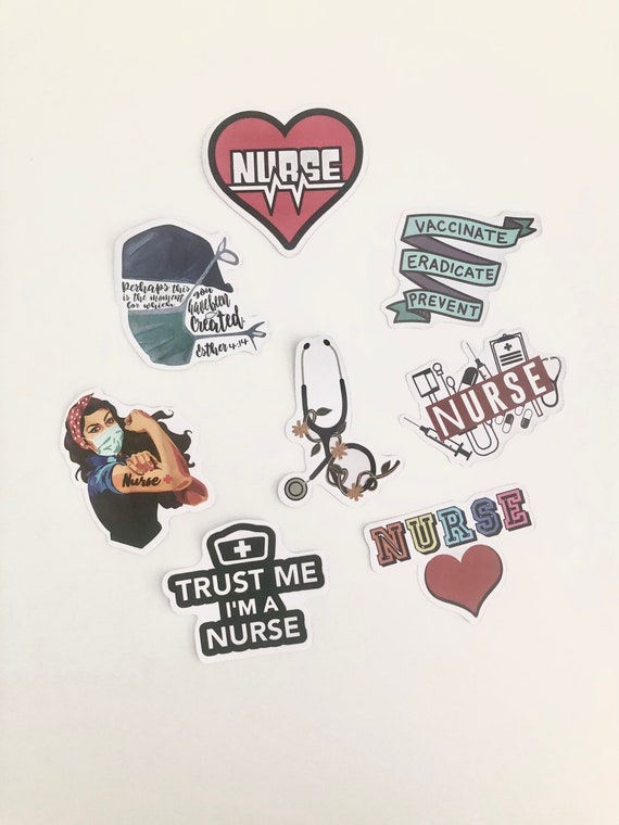 Nursing / Health Care Sticker Pack or Individuals | Etsy