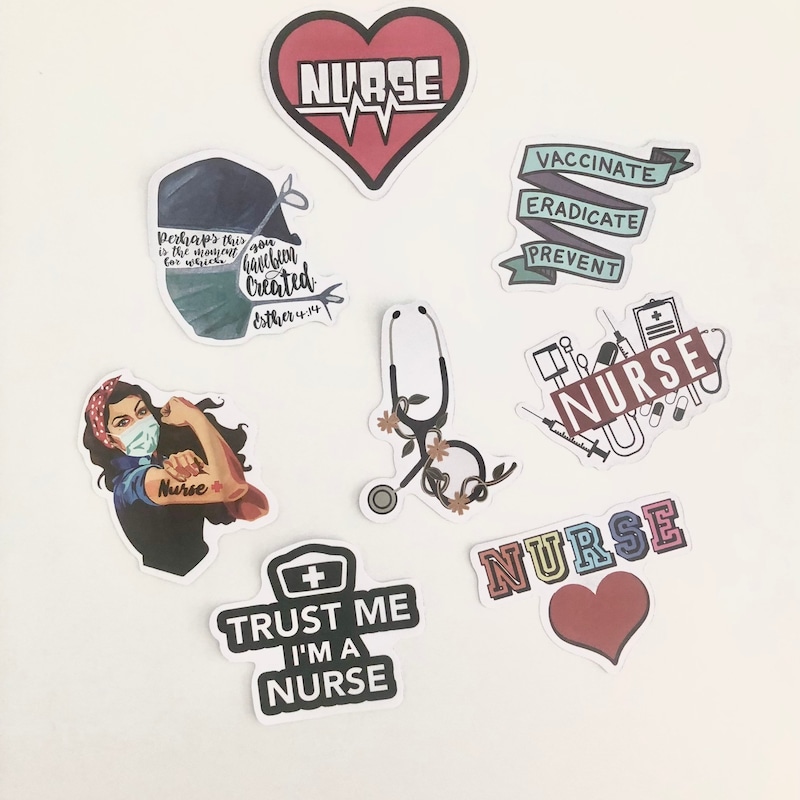 Nursing Stickers - Etsy