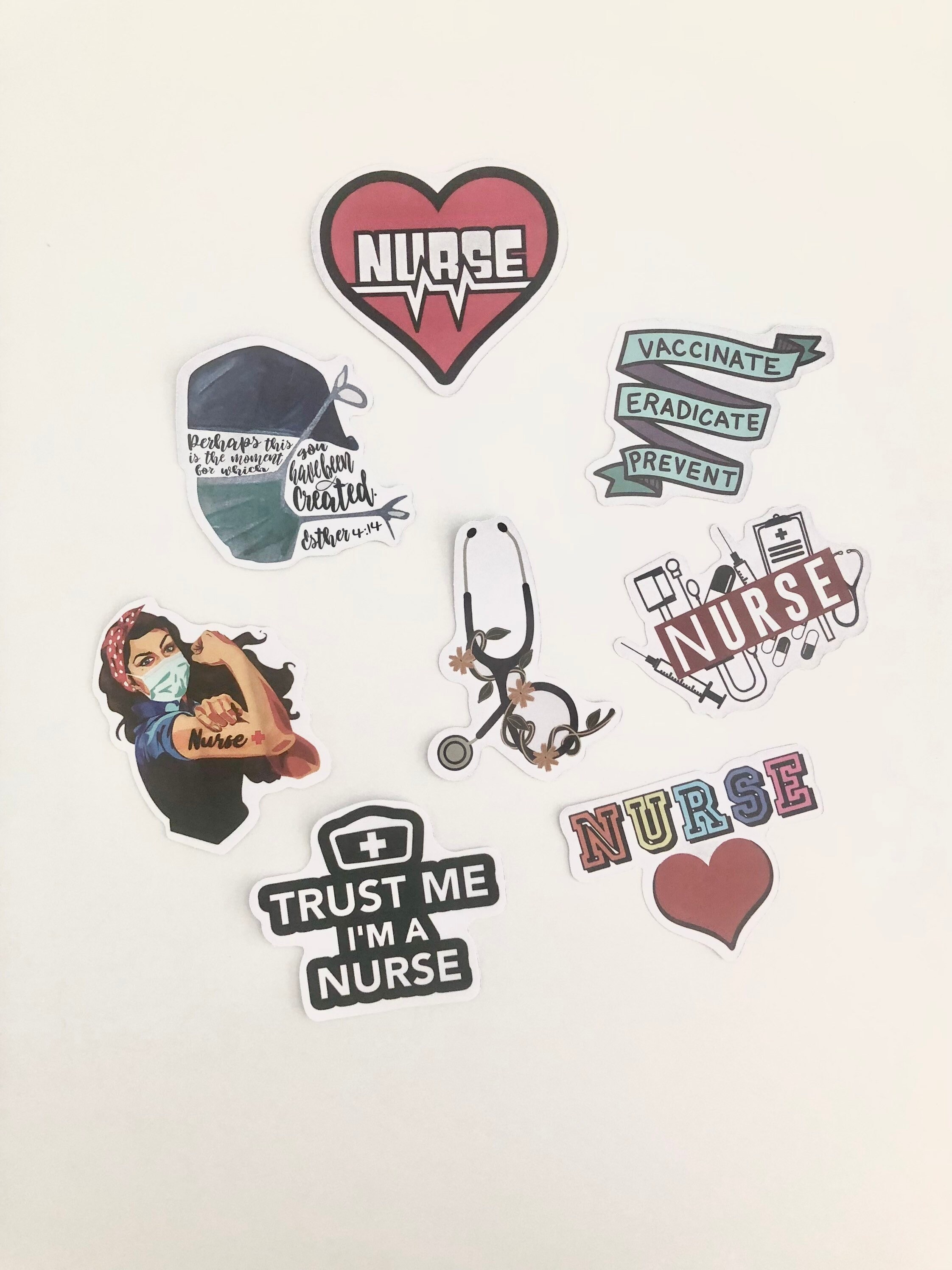 Nursing / Health Care Sticker Pack or Individuals | Etsy