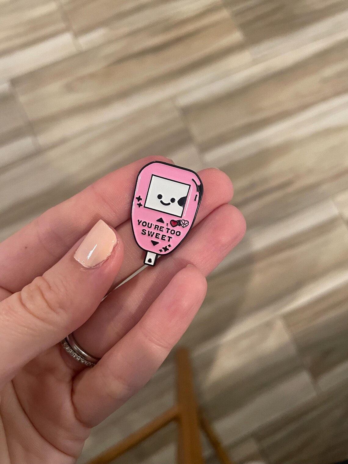 You’re Too Sweet Glucometer Enamel Pin - Nurse Doctor Medical Gift - Etsy
