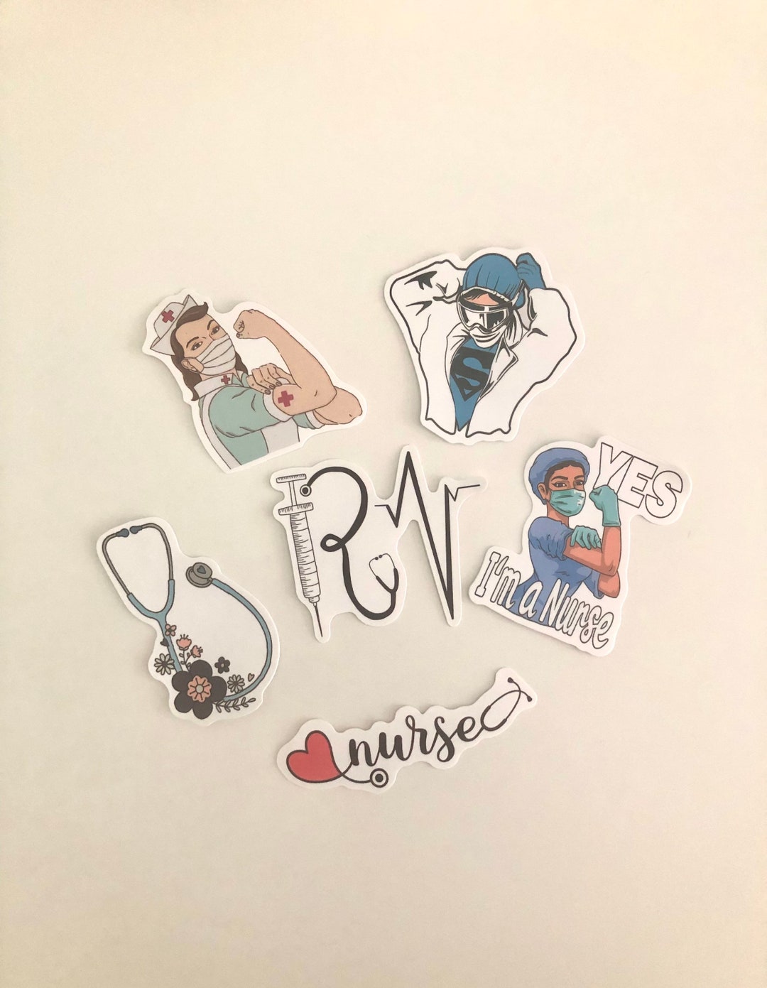 Nursing / Health Care Stickers - Etsy