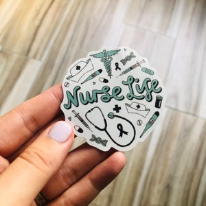 Nursing / Health Care Sticker Pack or Individuals - Etsy