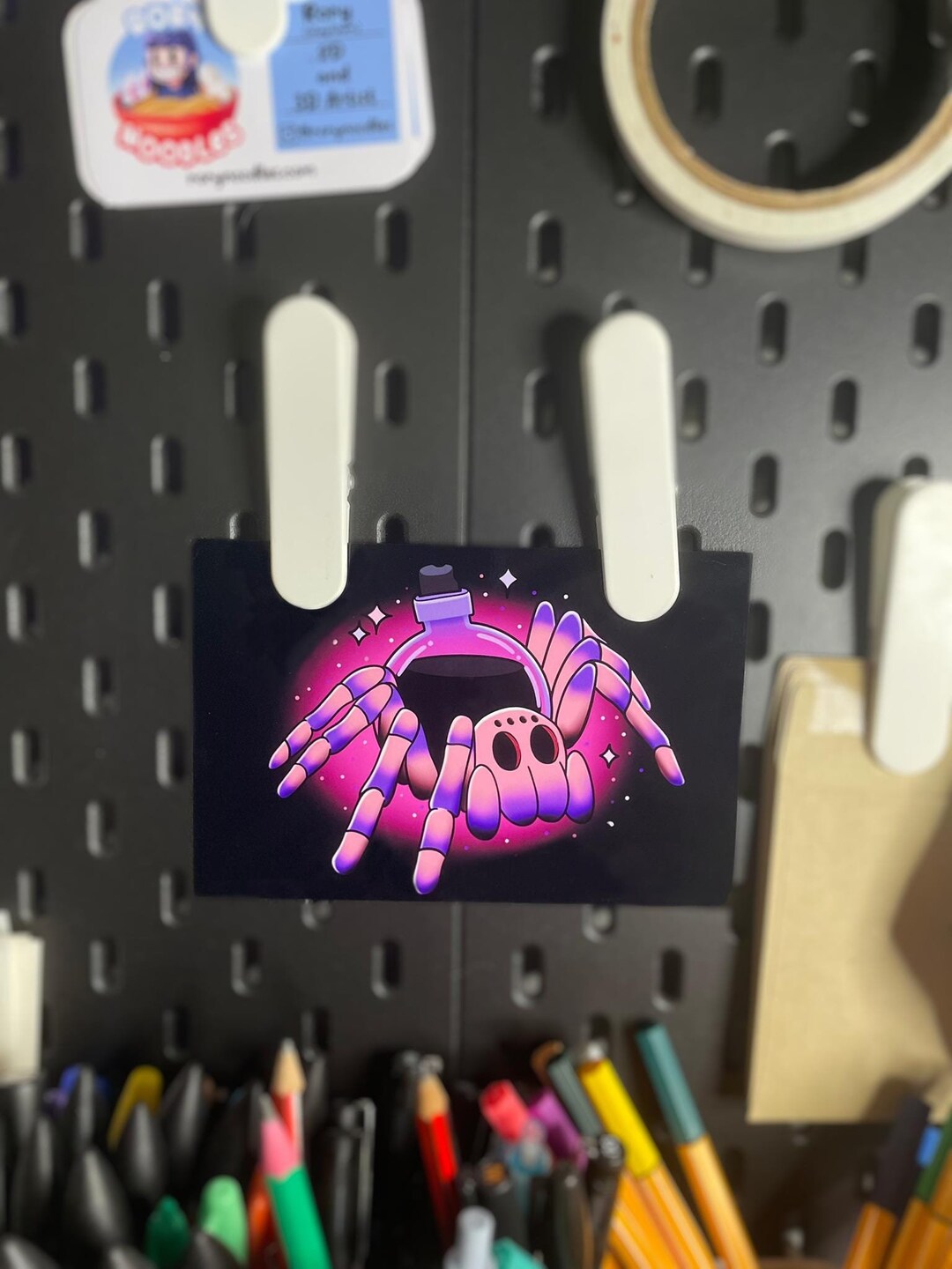 Halloween Spider Print - Traditional Tattoo, A5 Print, 4x6inch Print ...