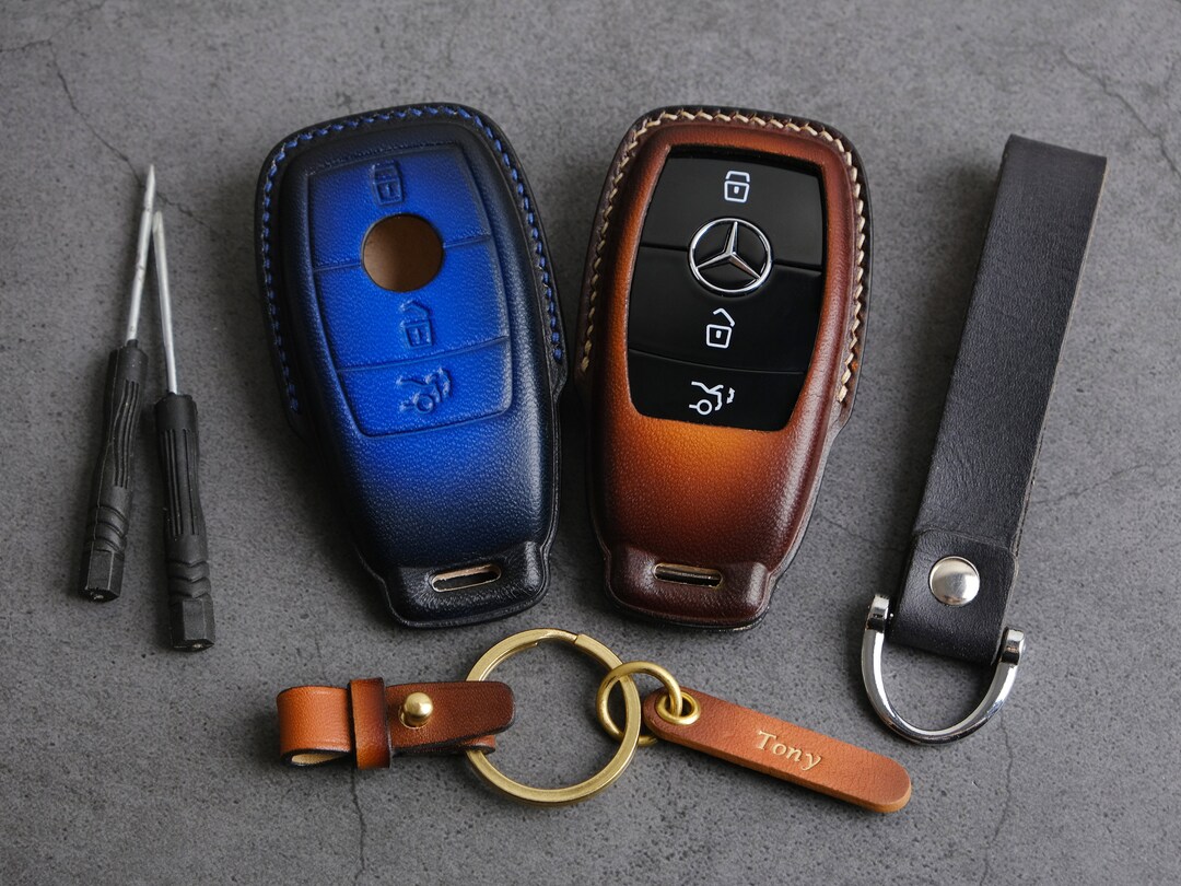 Cover Mercedes-benz Key Fob, Mercedes Key Case for C-class E-class G ...