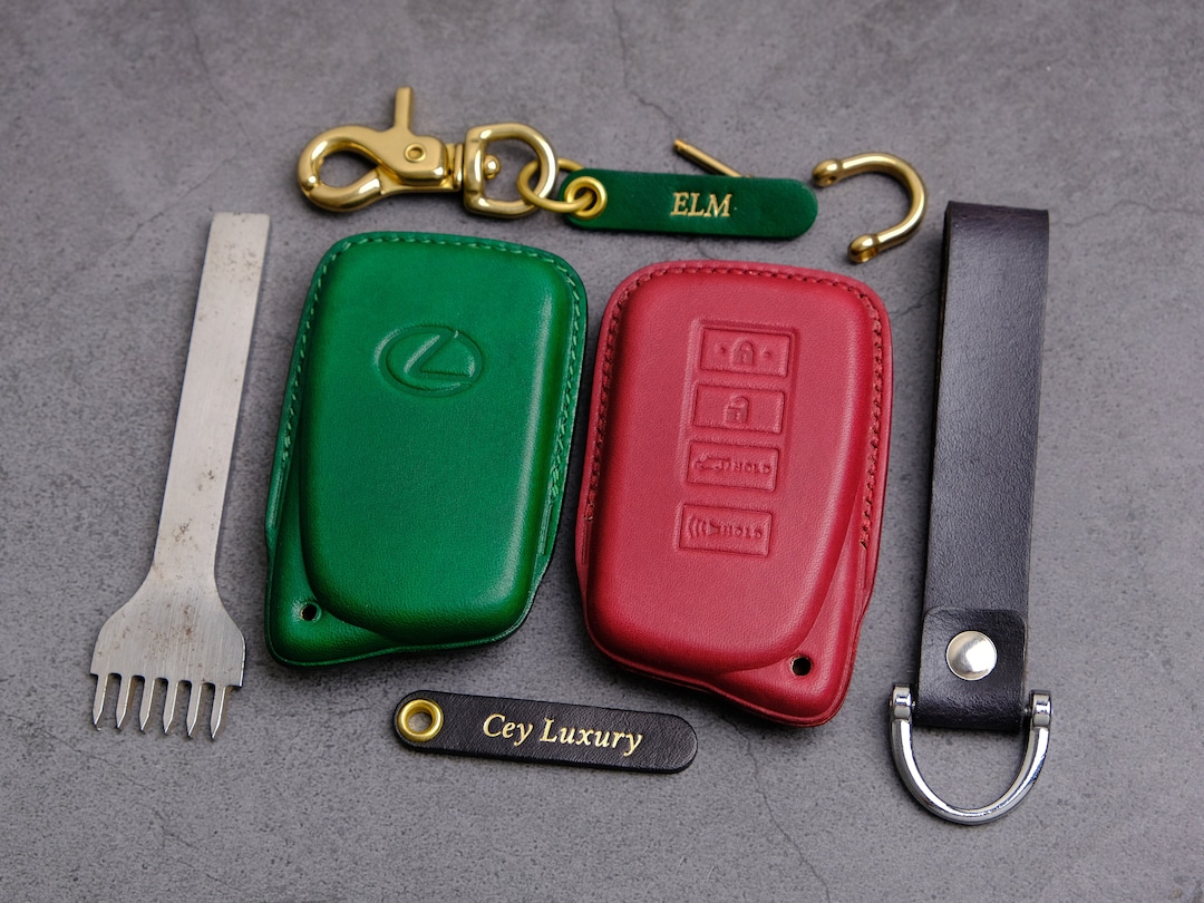 Lexus Key Cover - Lexus Key Case - Handcraft Leather Key Fob Cover Case ...