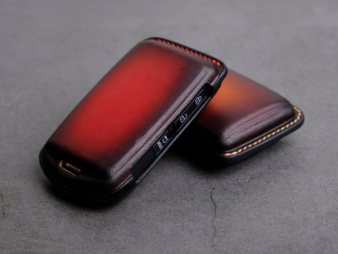 Mazda CX-90 Key Fob Cover - Leather Protector Case for Entry Remote Key ...