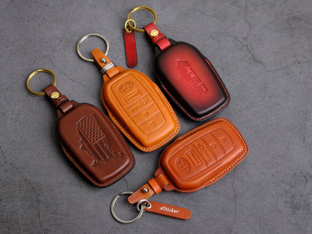 Toyota Tacoma TRD Prerunner Key Fob Cover, Leather Key Case for Tacoma ...