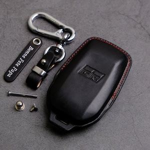 Toyota GR Corolla Key Fob Cover, Leather Key Case for Toyota GR Corolla ...