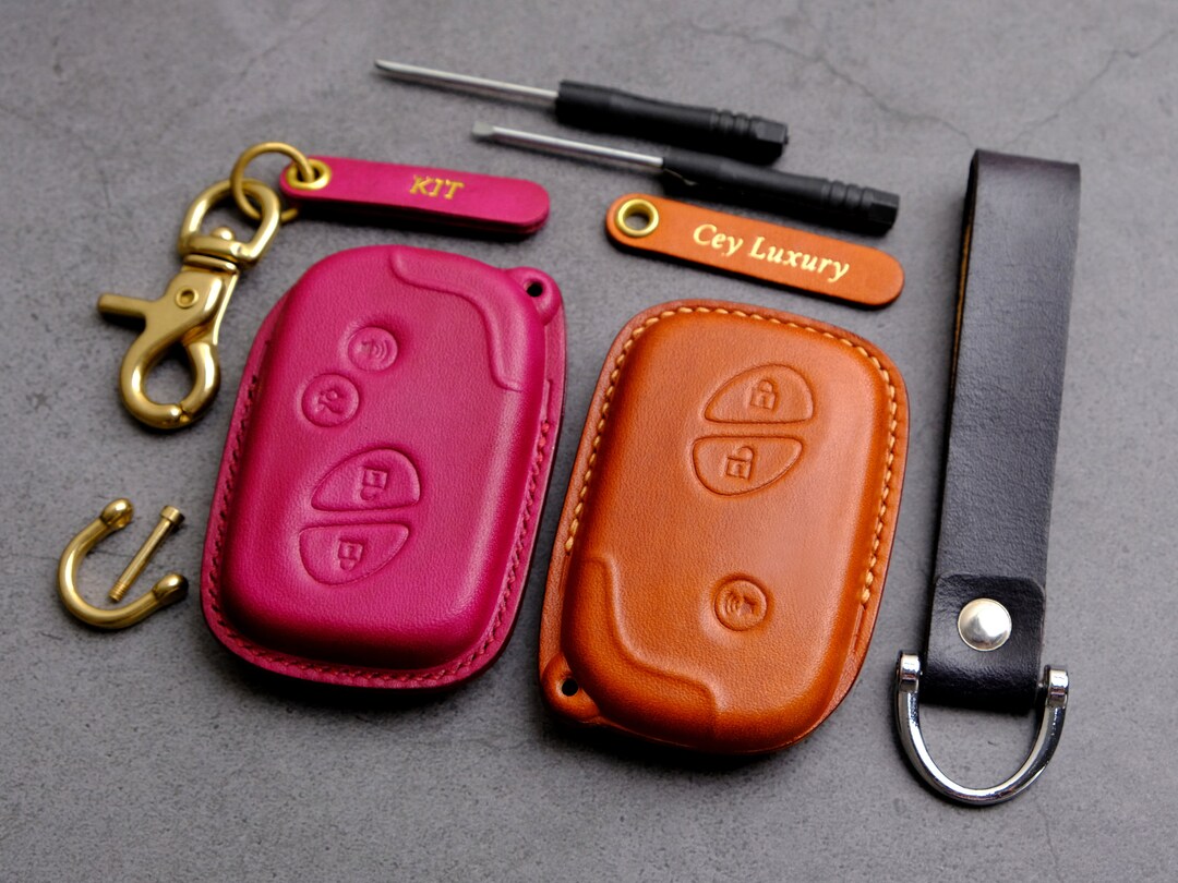 Lexus Key Fob Cover Case - Handcraft Leather Key Case for Lexus - Lexus ...