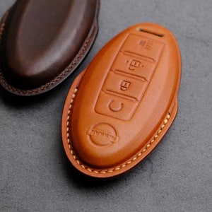 All Type Nissan Frontier Titan Key Fob Cover, Leather Key Case for ...