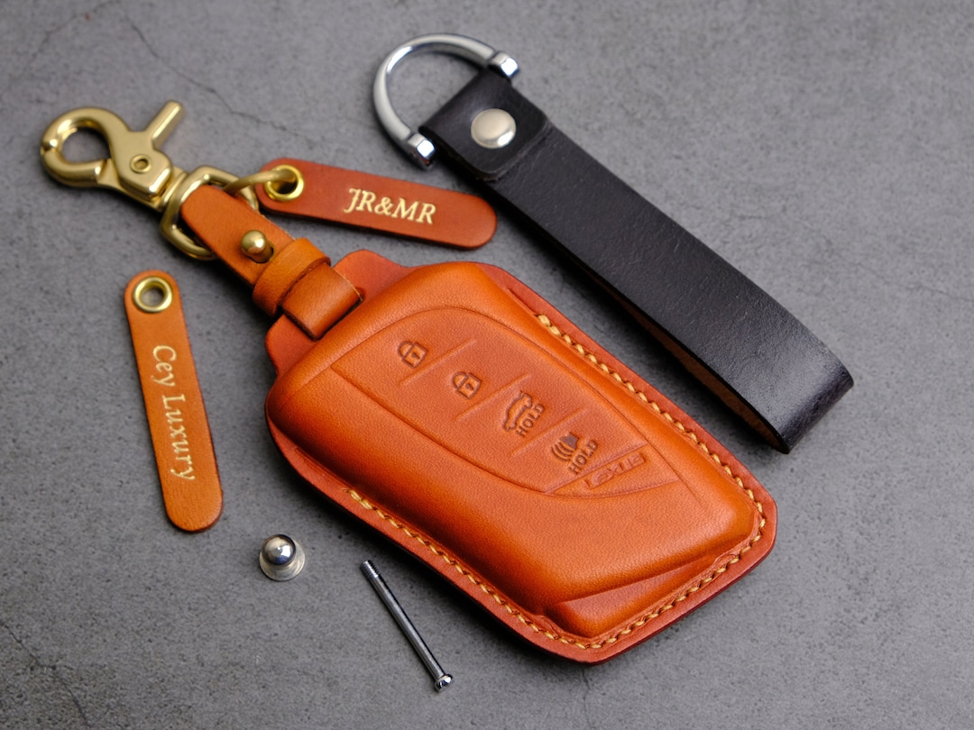 2018-2024 Lexus Leather Key Fob Cover NX, GS, RX, Es, Gx, LX570, LS600 ...