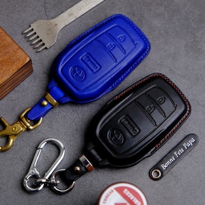 Toyota GR Corolla Key Fob Cover, Leather Key Case for Toyota GR Corolla ...