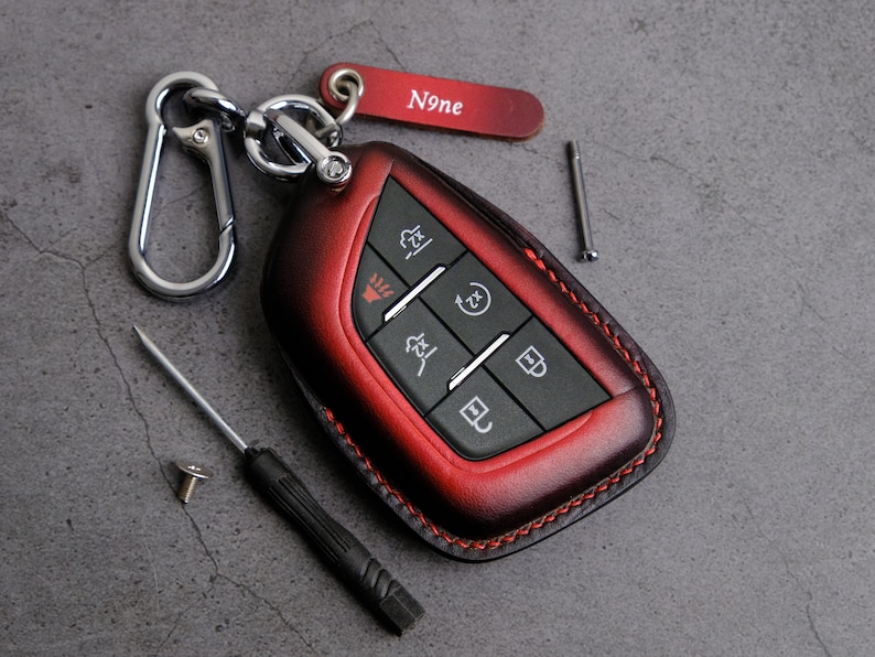 Key Fob Cover for Cadillac Lyriq SRX XT4 XT5 XT6 ... Cadillac Key Case ...