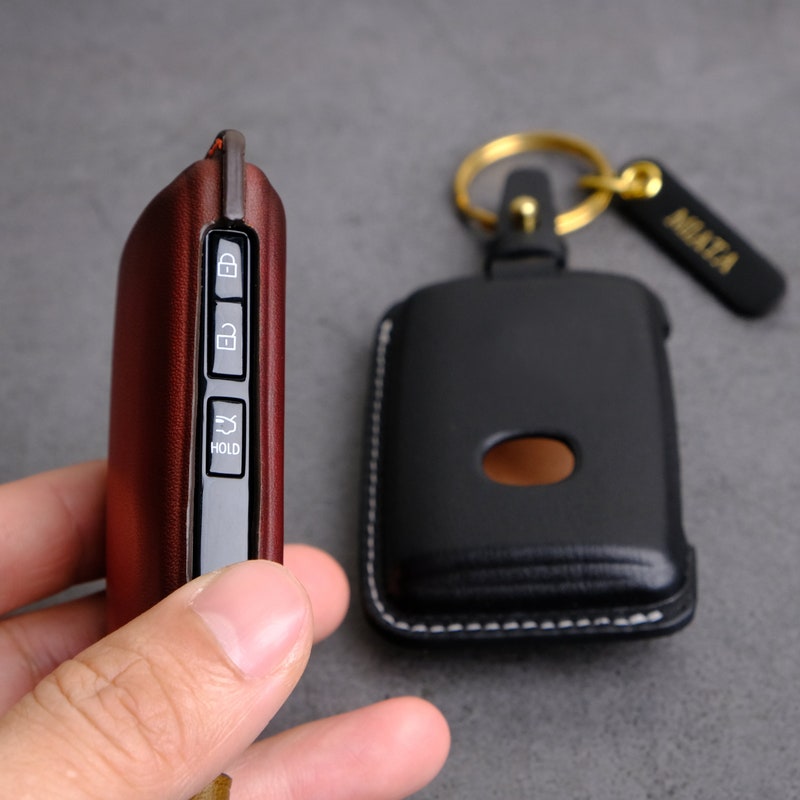 Mazda Leather Key Chain - Etsy