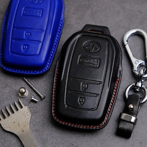 Toyota GR Corolla Key Fob Cover, Leather Key Case for Toyota GR Corolla ...