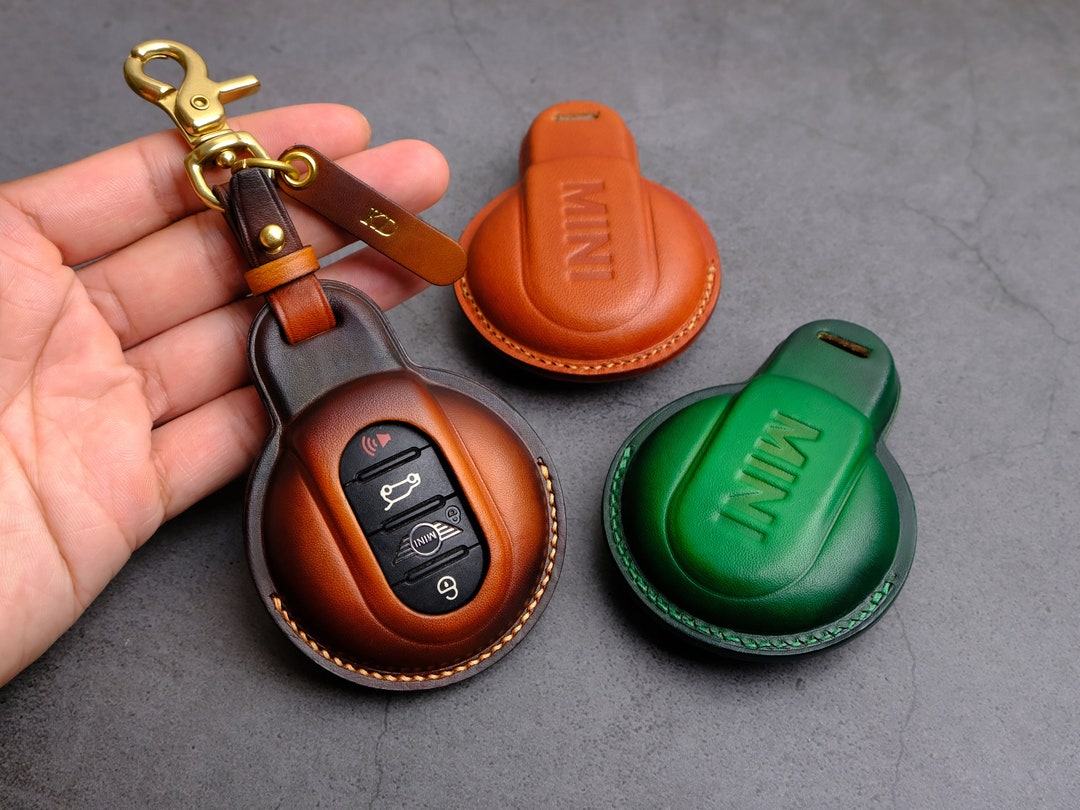 Mini Countryman Key Fob Cover Case - Handcrated Leather Key Case for ...