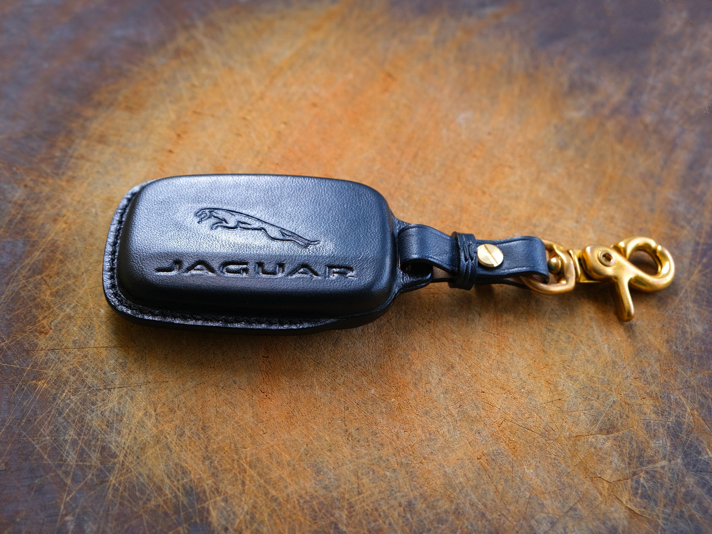 Jaguar Key Case Handcraft Leather Key Fob Cover for Jaguar - Etsy Australia