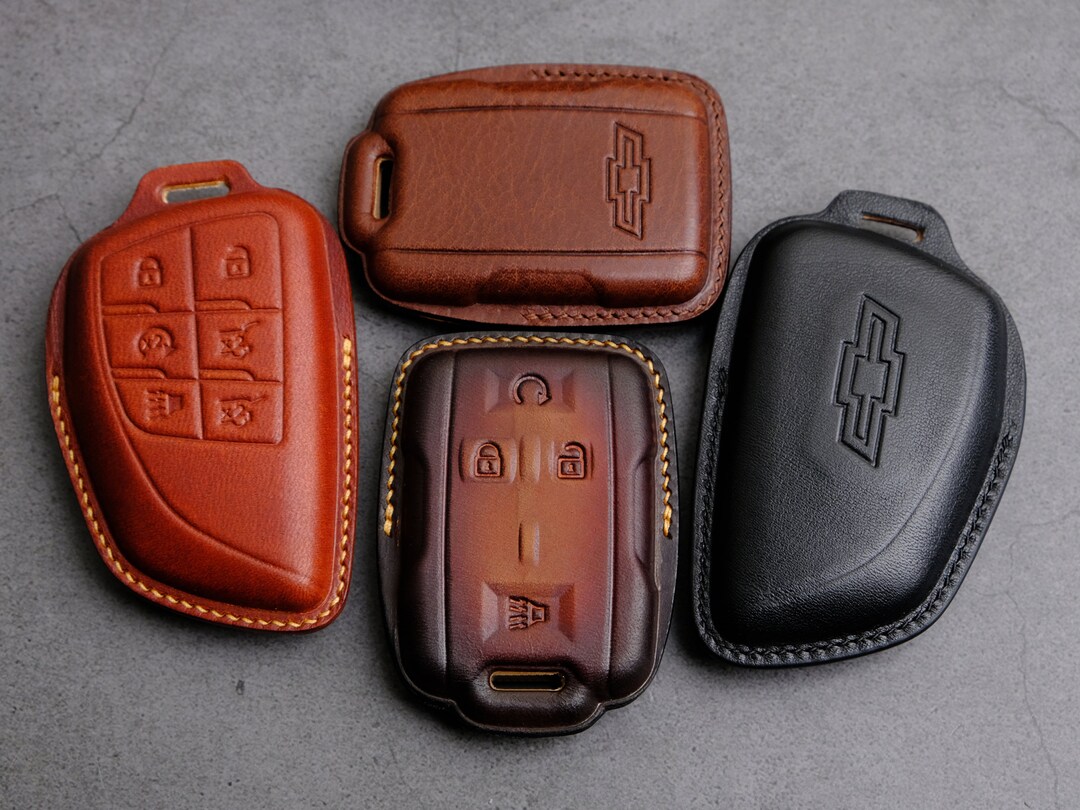 Chevrolet Tahoe Key Fob Cover All Types, Chevy Tahoe Key Case Key Chain ...
